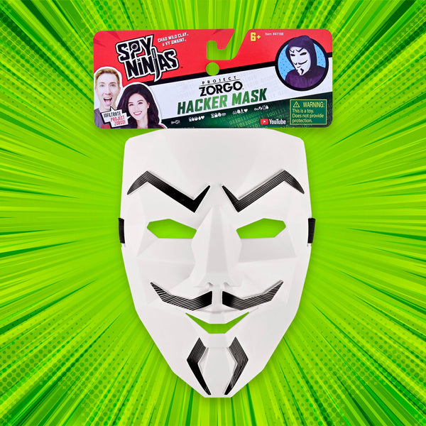 Project Zorgo™ Hacker Mask - SpyNinjasStoreUK