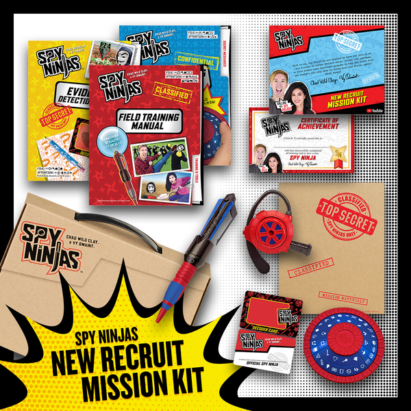 Spy Ninjas New Recruit Mission Kit | Spy Ninjas Store - SpyNinjasStoreUK